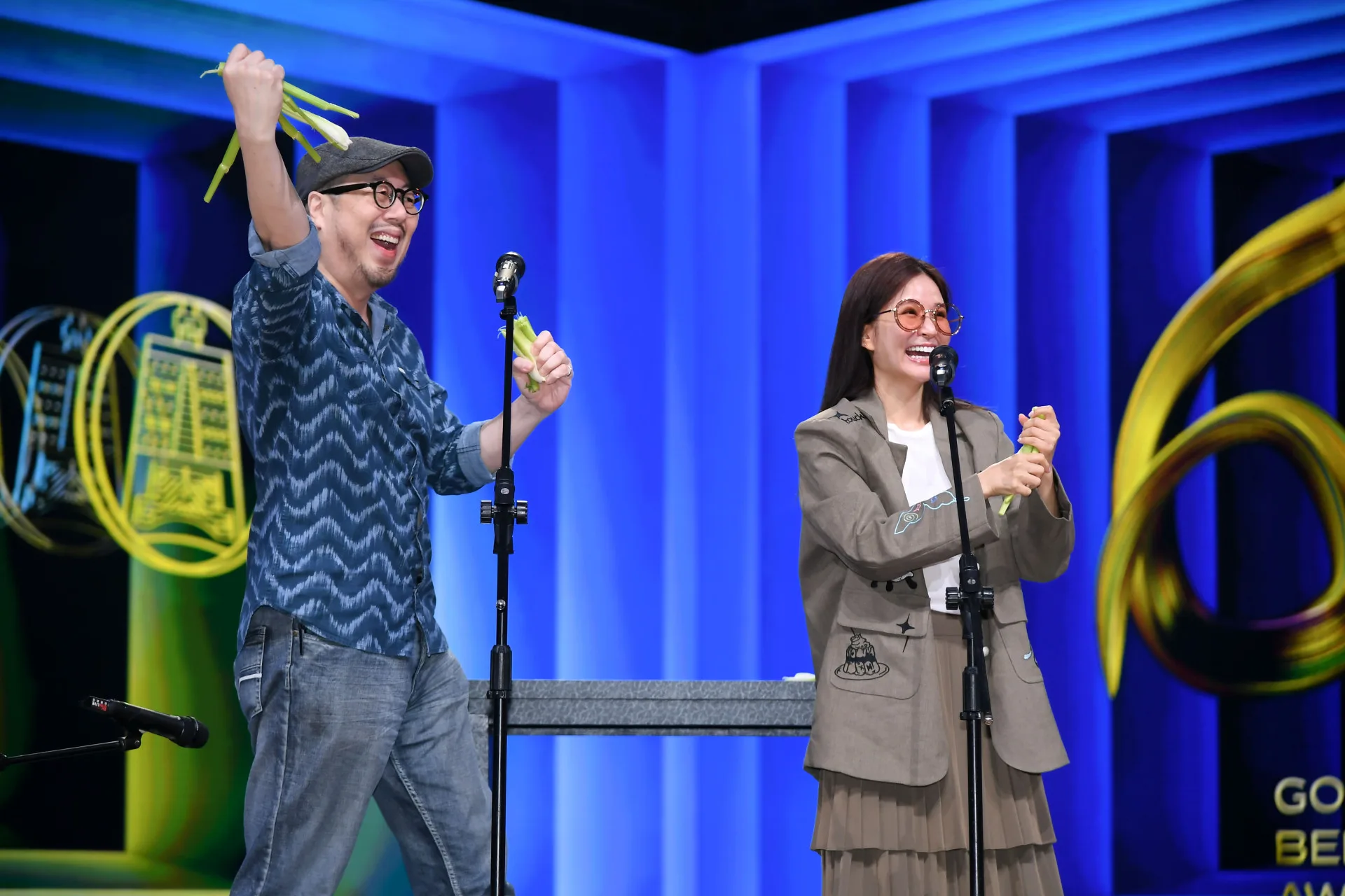 廣播金鐘彩排曝光！ 吳怡霈、DJ Joseph「折芹菜」重現經典橋段 - 客新聞 HakkaNews