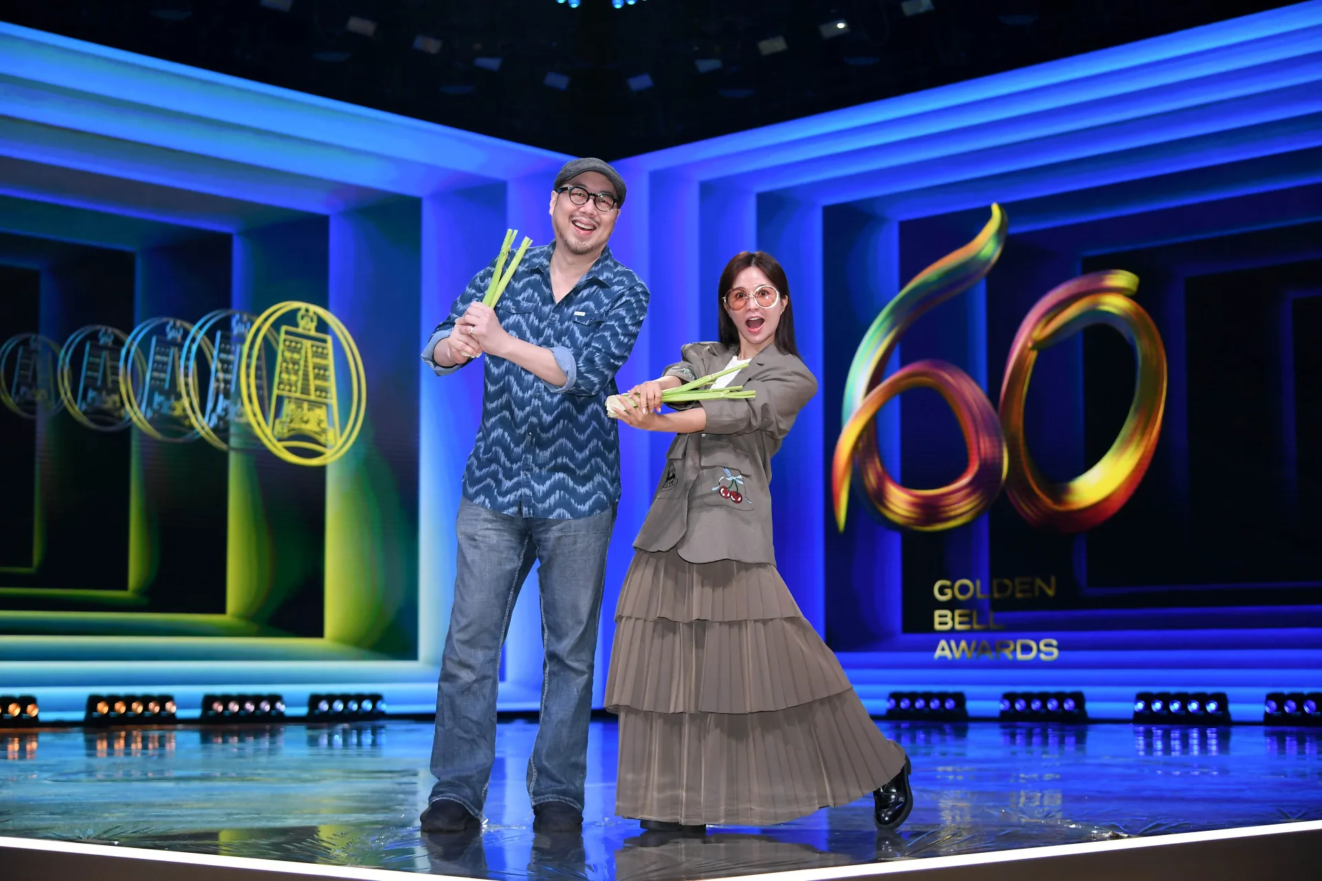 廣播金鐘彩排曝光！ 吳怡霈、DJ Joseph「折芹菜」重現經典橋段 - 客新聞 HakkaNews