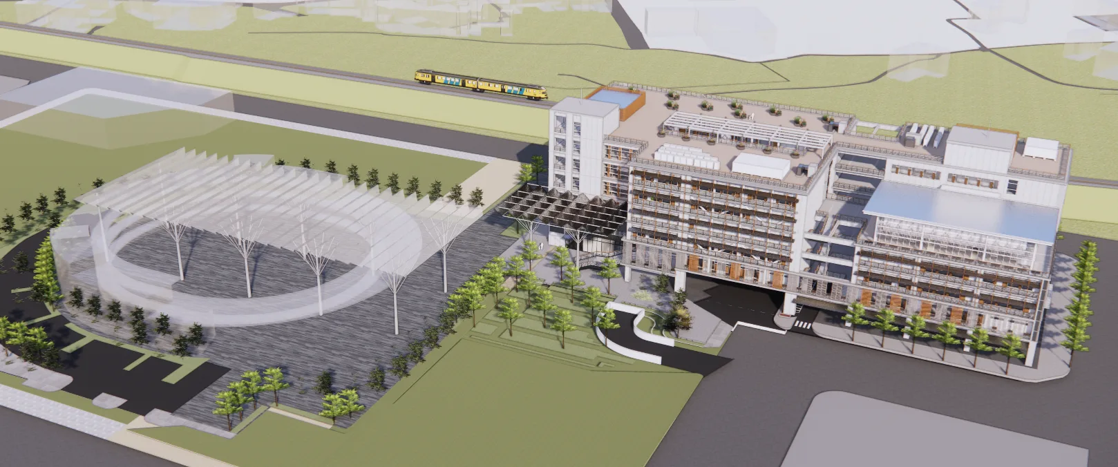 竹東綜合行政中心新建工程決標 計畫總經費15.6億元 - 客新聞 HakkaNews